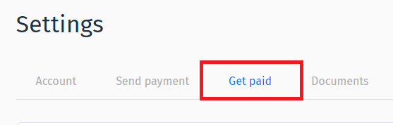 How to Set the Default Receiving Account