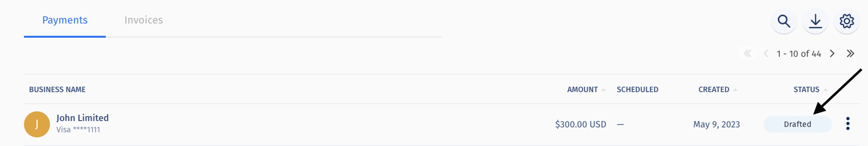 How to Send a Drafted Payment