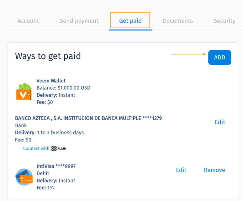How to Set Up Instant Deposit (Debit Card to Receive Payments)