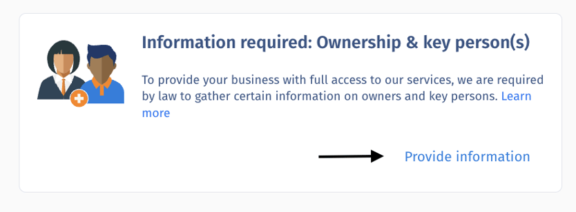 How to Add Beneficial Ownership Information