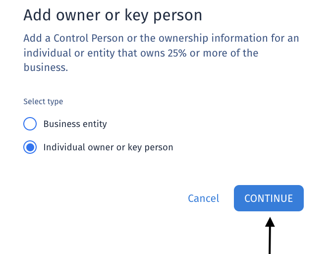 How to Add Beneficial Ownership Information