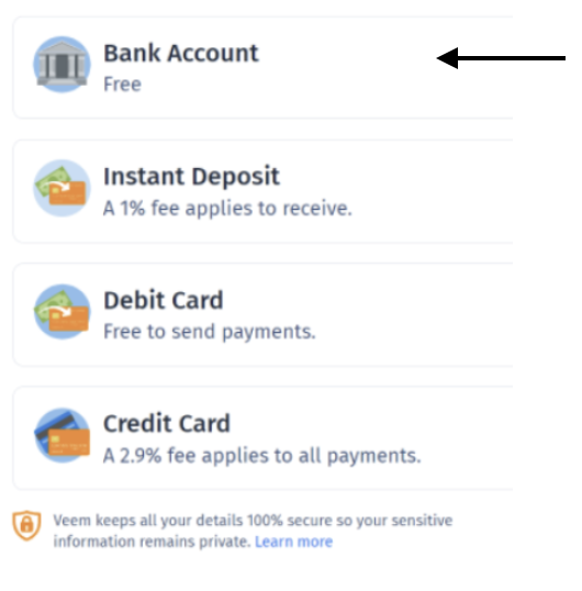 How to Add Banking Information