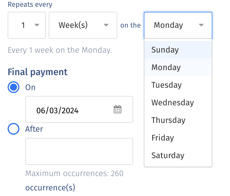 How to Set Up Recurring Payments